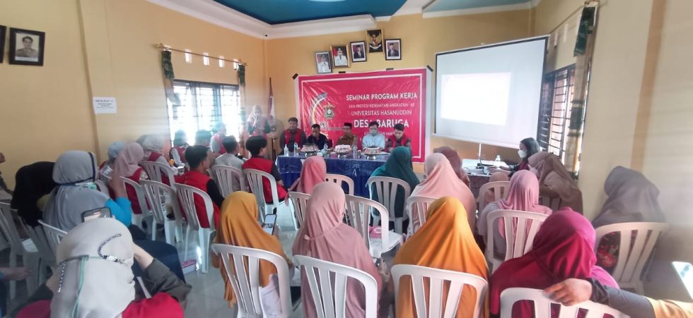 PROGRAM KERJA KKN MAHASISWA PROFESI KESEHATAN UNHAS ANGKATAN 62 | BARUGA